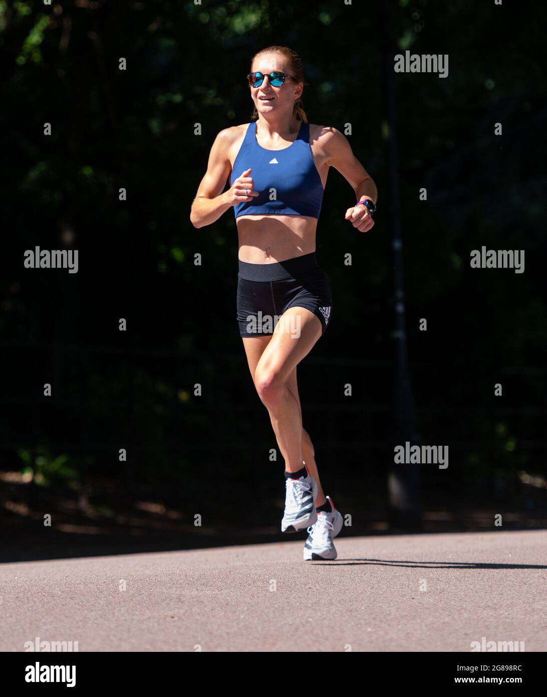 Battersea Park, United Kingdom. 18 July, 2021. Stephanie Davis Team GB ...