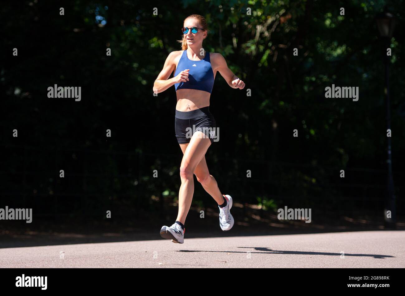 Battersea Park, United Kingdom. 18 July, 2021. Stephanie Davis Team GB ...