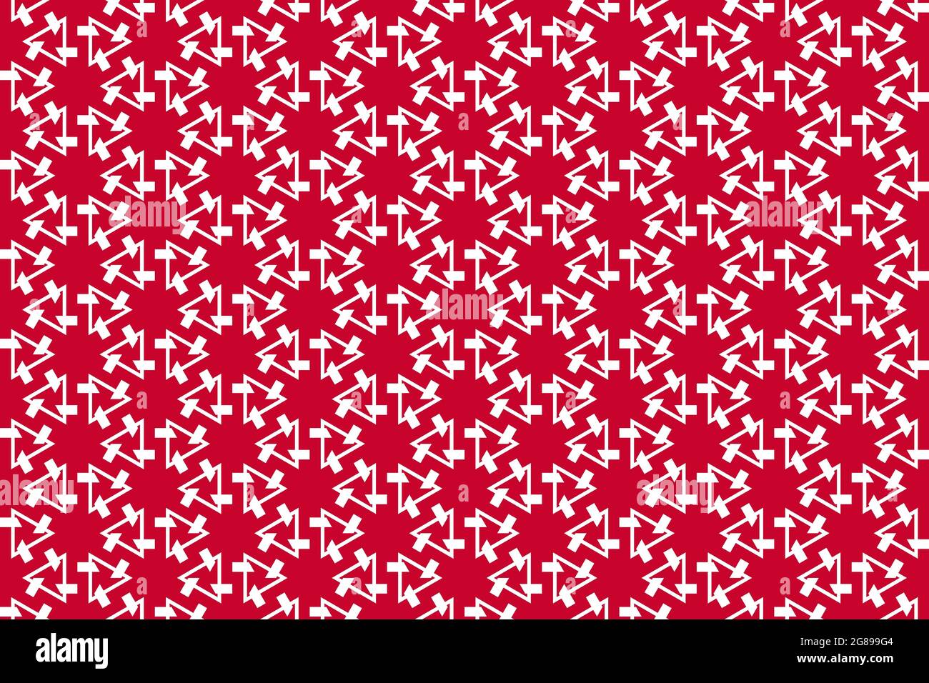 Simple geometric pattern in the colors of the national flag of Denmark ...