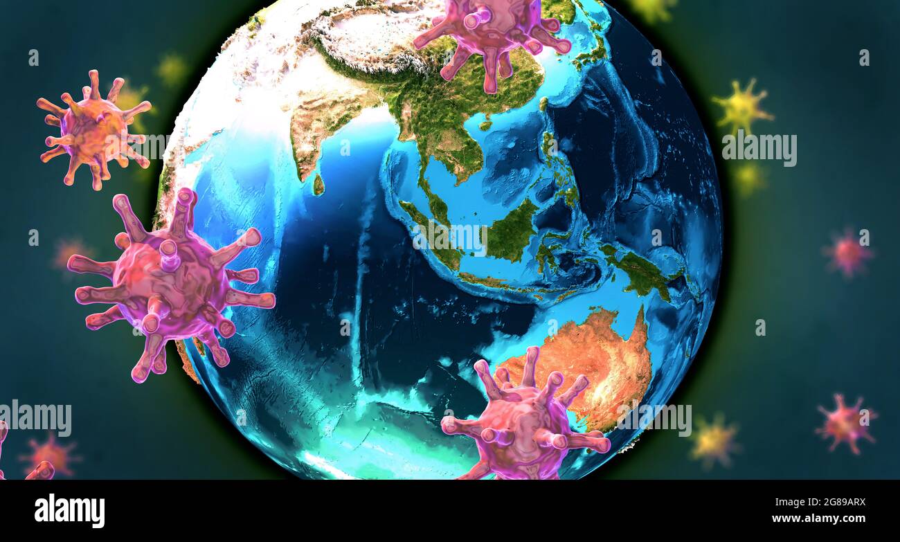 Virus spreading map hi-res stock photography and images - Alamy