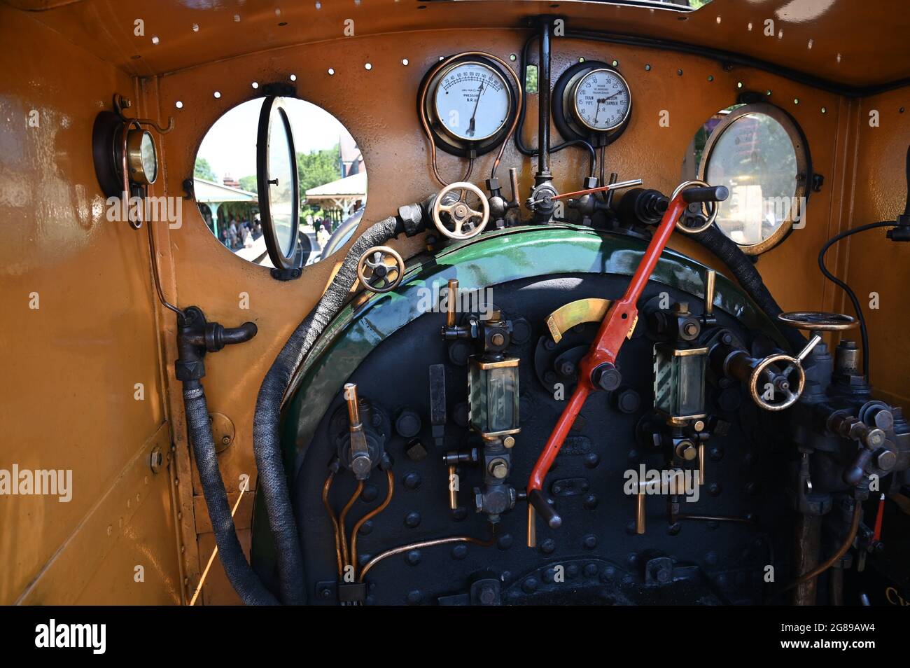 South Eastern Railway O1-class No.65 on the Bluebell railway Stock ...