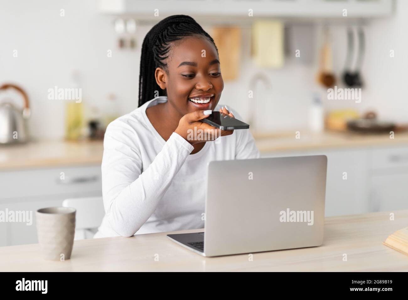 African american woman assistant hi-res stock photography and images ...