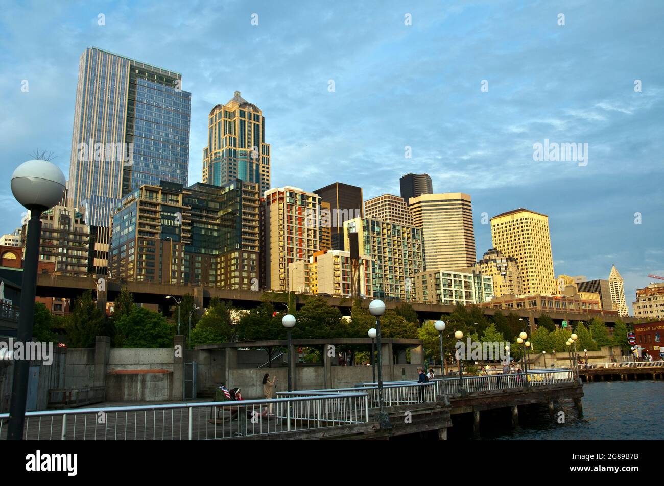 Waterfront, Seattle, Washington Stock Photo - Alamy
