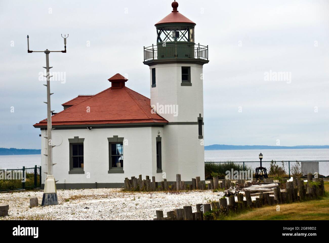 West Point lighthouse, Seattle, Washington Stock Photo - Alamy
