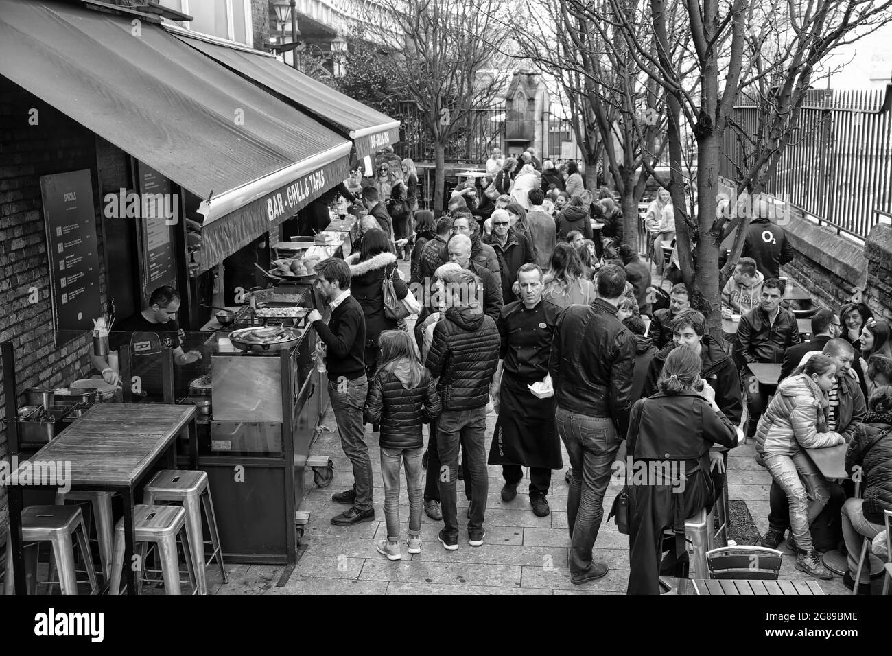 Borough market london Black and White Stock Photos & Images - Alamy