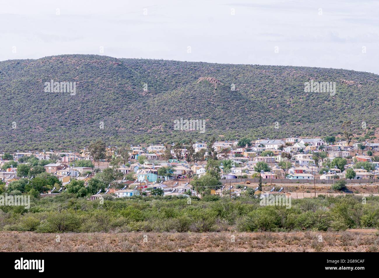 WILLOWMORE, SOUTH AFRICA - APRIL 21, 2021: A view of Willowmore in the ...
