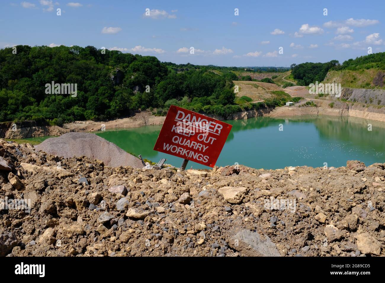 Wick Golden Valley nature reserve and the Wick Quarry at Wick, Bristol ...