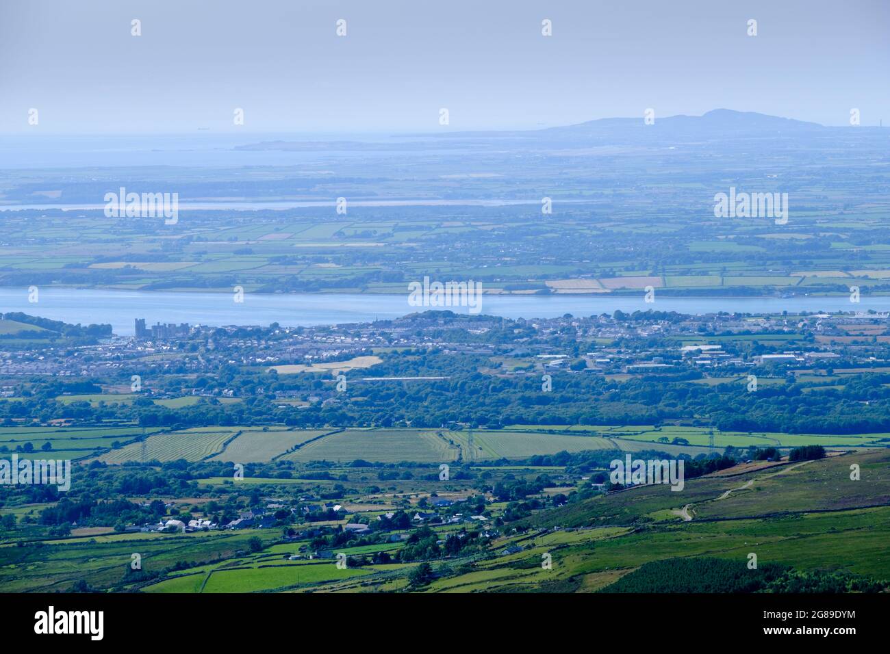 Hiking up Moel Eilio in Snowdonia, North, Wales, Great Britain Stock ...