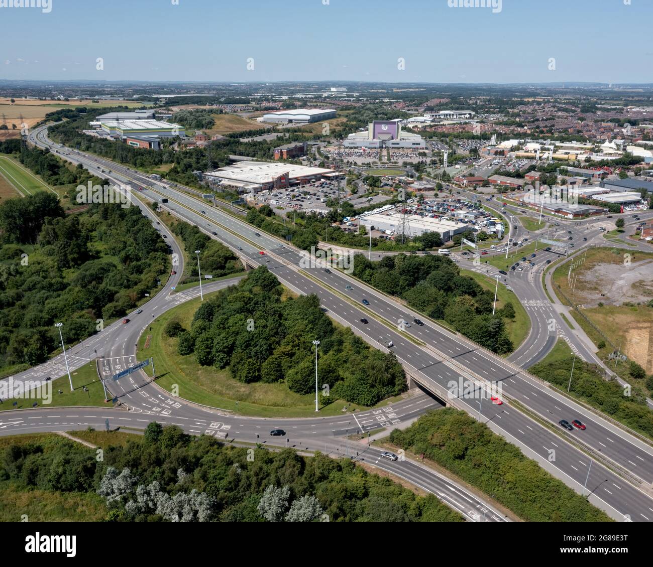 Xscape Castleford, West Yorkshire leisure and retail park, close to the ...