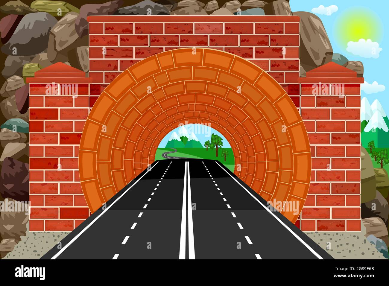 Car crash isolated on white background. Road collisition. Road accident ...