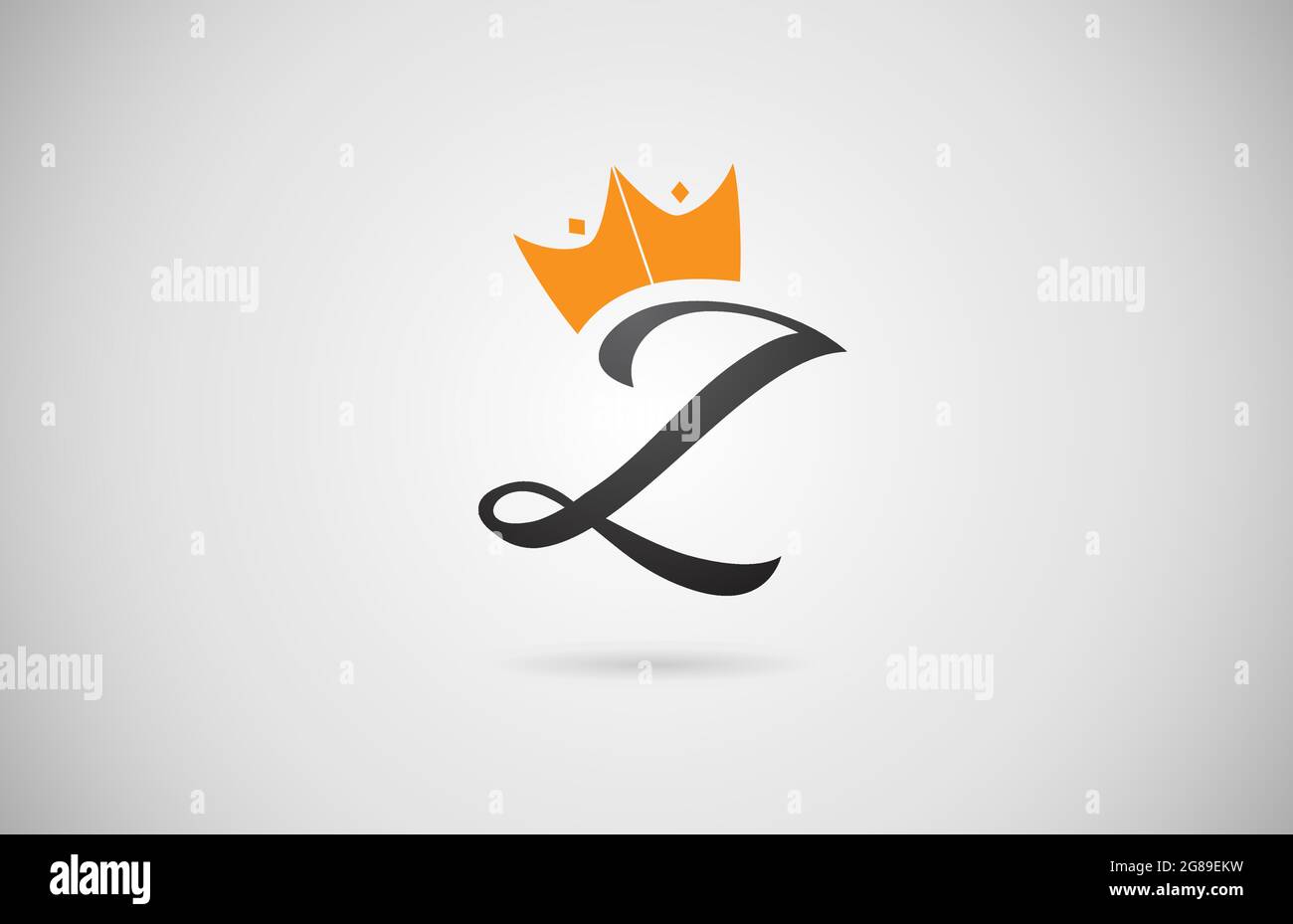 hand written Z alphabet letter logo icon. Company business typography ...