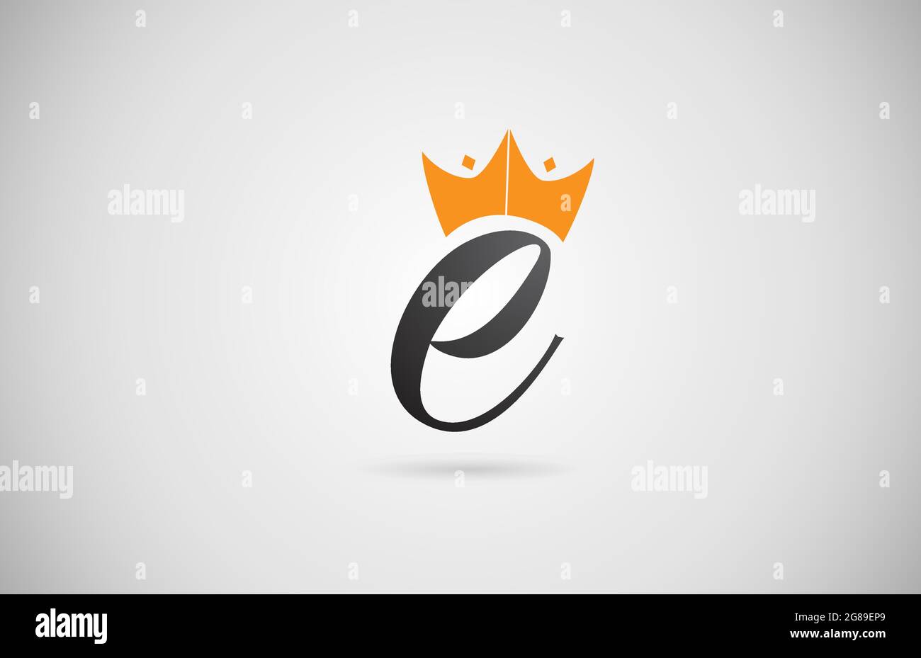 E hand written logo hi-res stock photography and images - Alamy