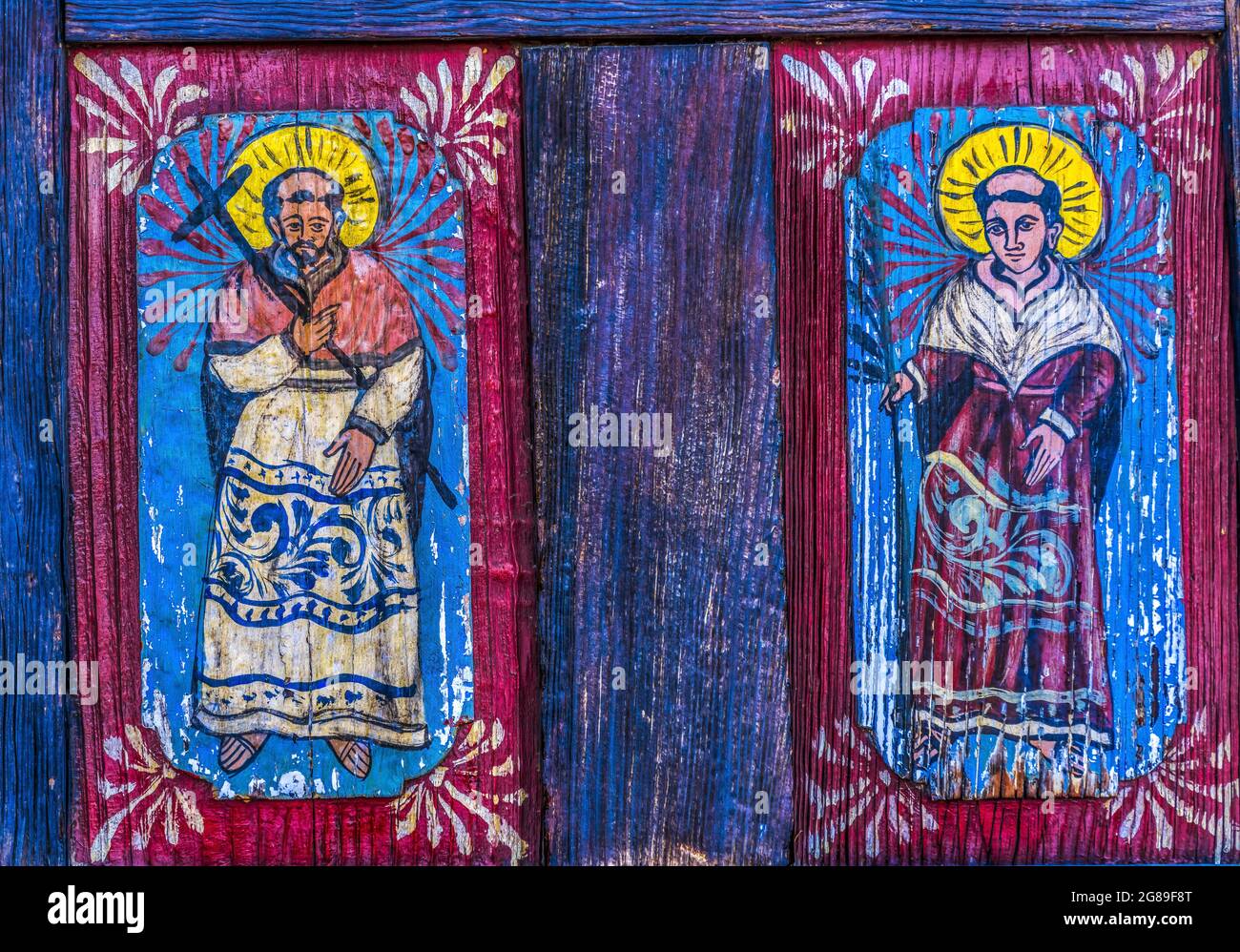 Priests painting hi-res stock photography and images - Alamy