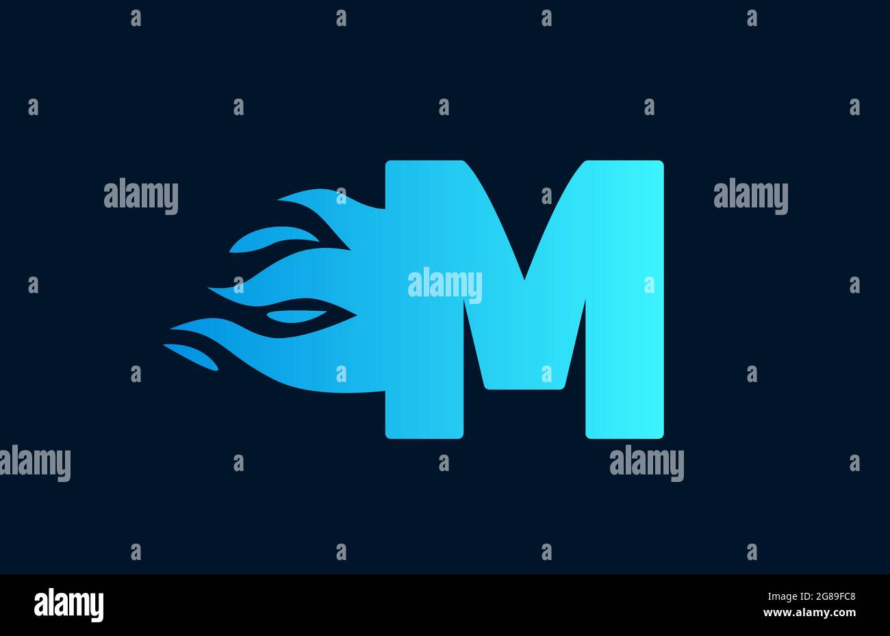 Fire alphabet m Stock Vector Images - Alamy
