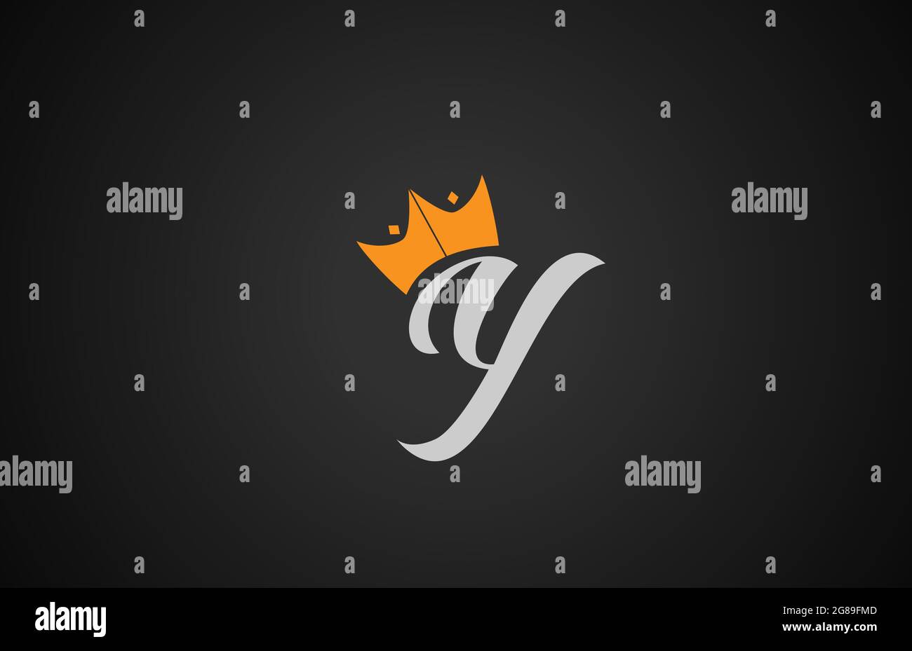 Y creative handwritten alphabet letter logo for branding and business ...