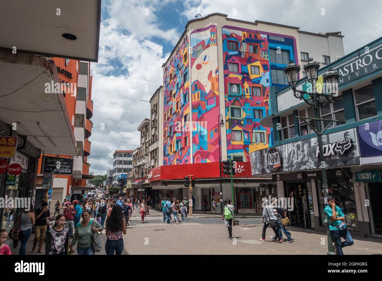 Costa rica people street hi-res stock photography and images - Alamy