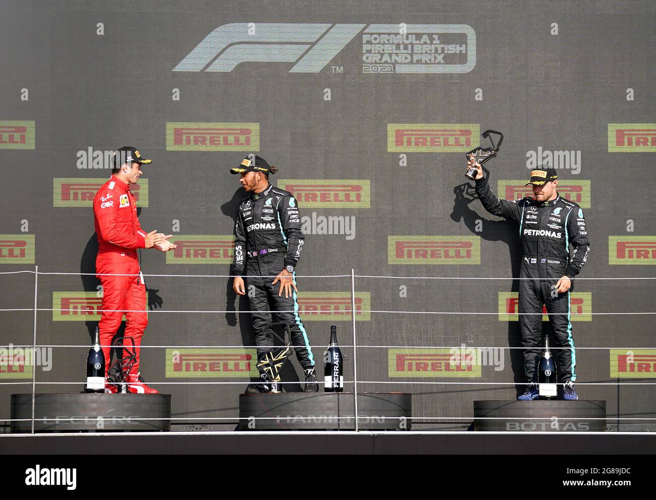 Charles leclerc lewis hamilton hi-res stock photography and images - Alamy