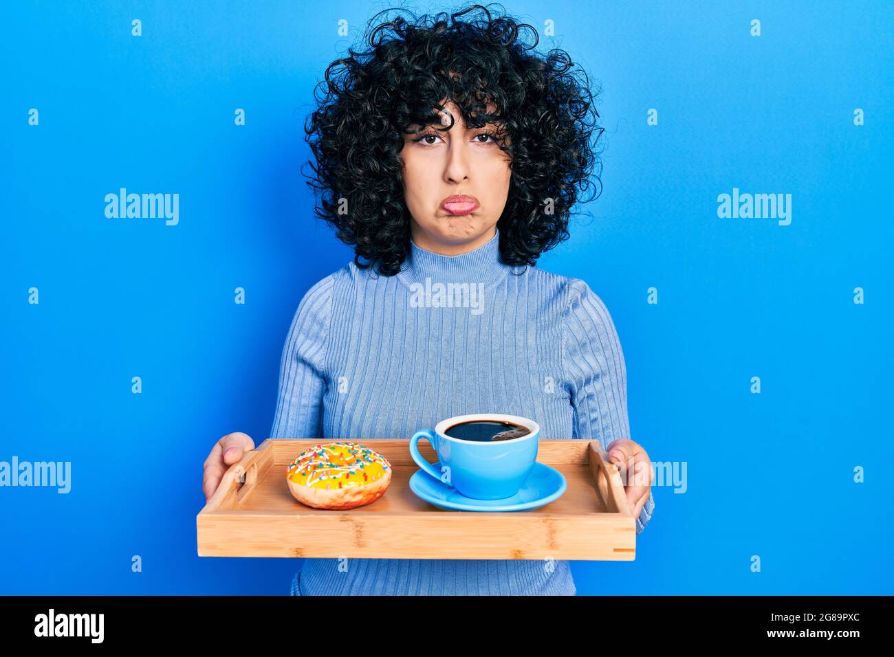 Takeaway coffee sad face hi-res stock photography and images - Alamy