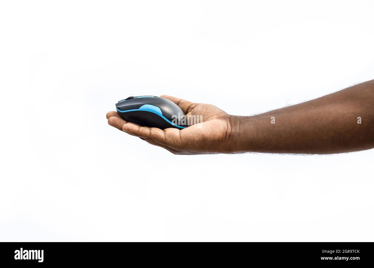 Hand holding wireless mouse hi-res stock photography and images - Alamy