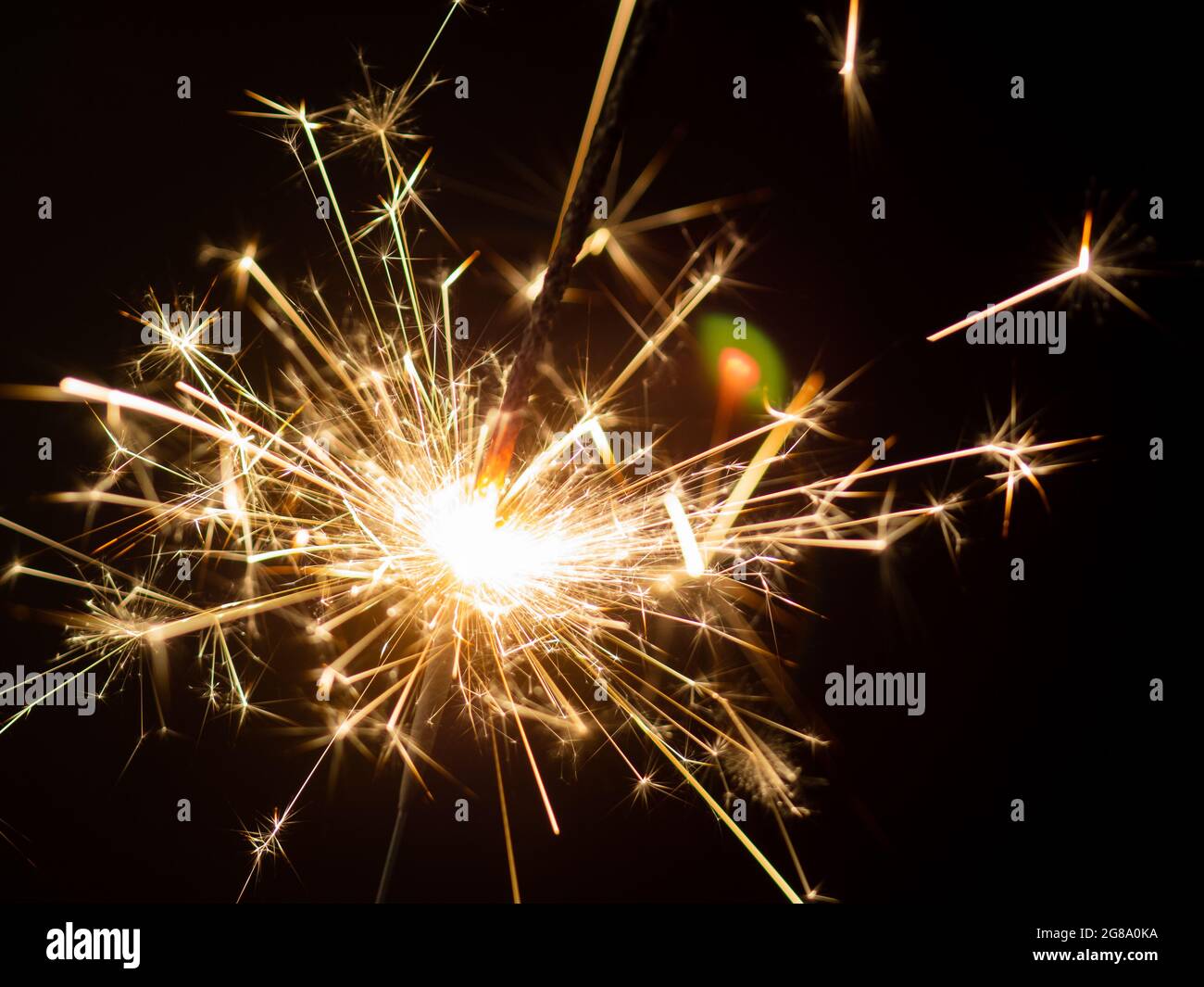 Burning christmas sparklers hi-res stock photography and images - Alamy