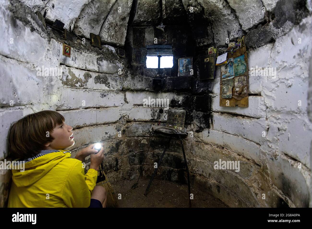 Inside a bunker hi-res stock photography and images - Alamy