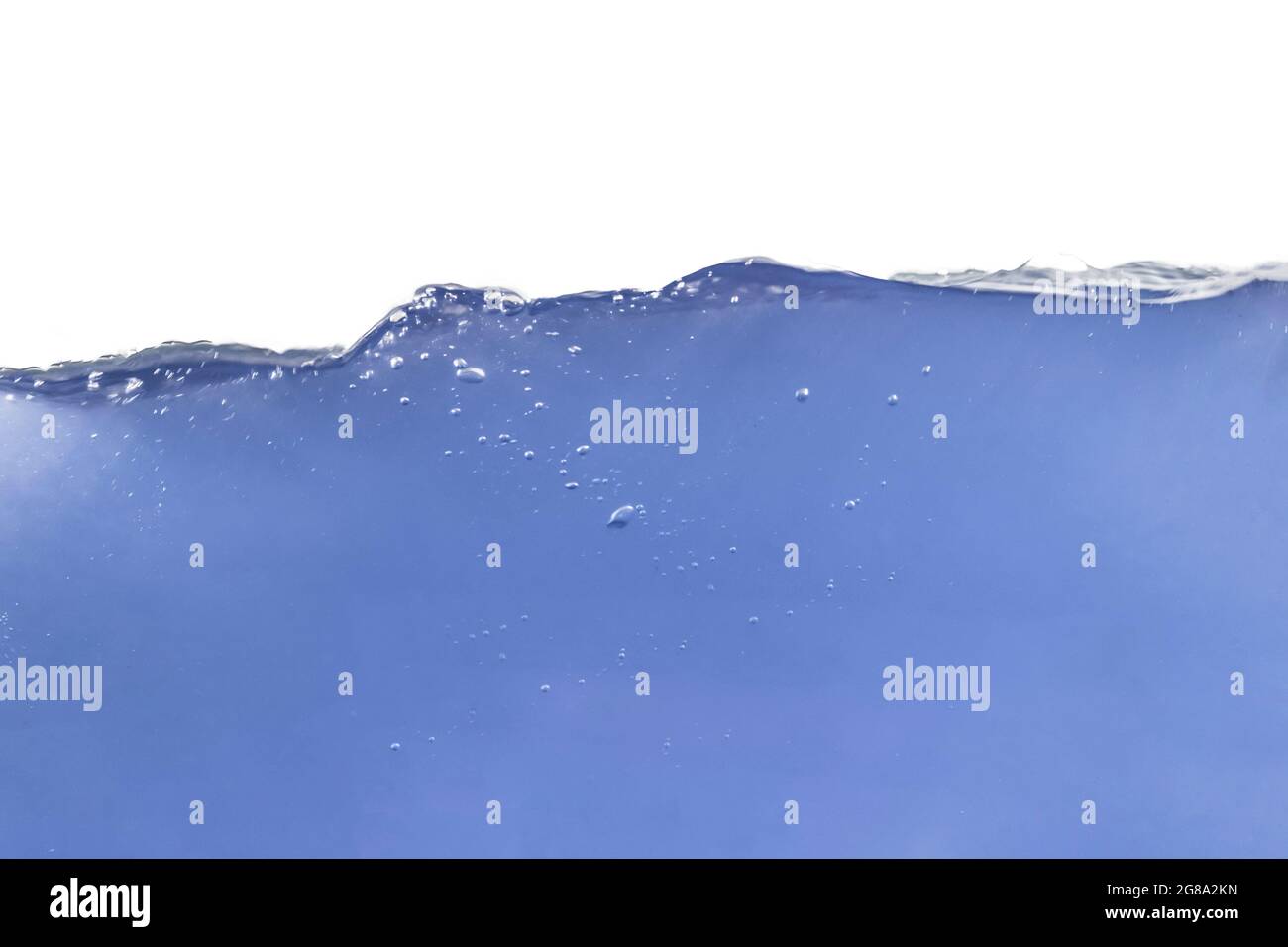 the isolated sea water blue wave underwater, waterline Stock Photo - Alamy