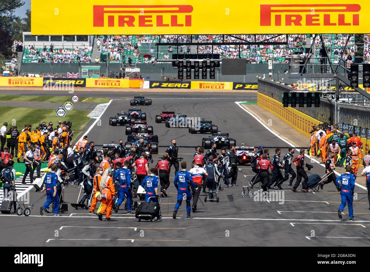 Silverstone Circuit, Silverstone, Northamptonshire, UK. 18th July, 2021 ...