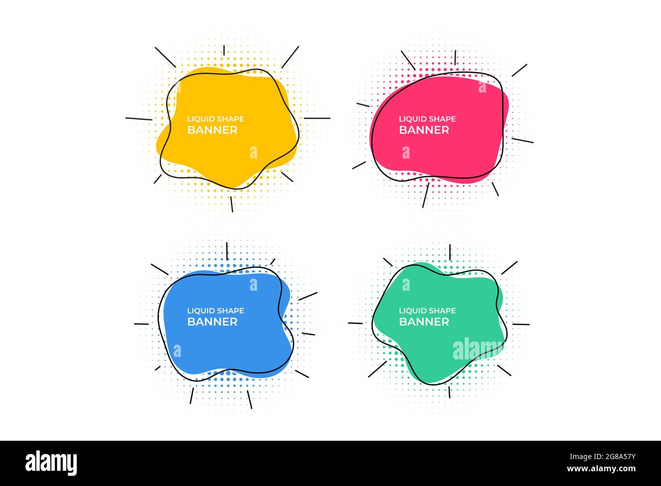 Watercolor blue template dynamic Stock Vector Images - Alamy