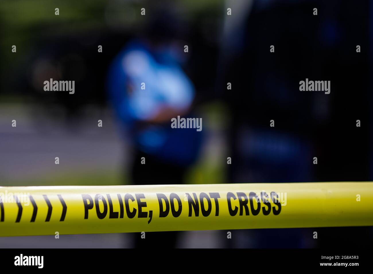 Crime scene police murder hi-res stock photography and images - Alamy