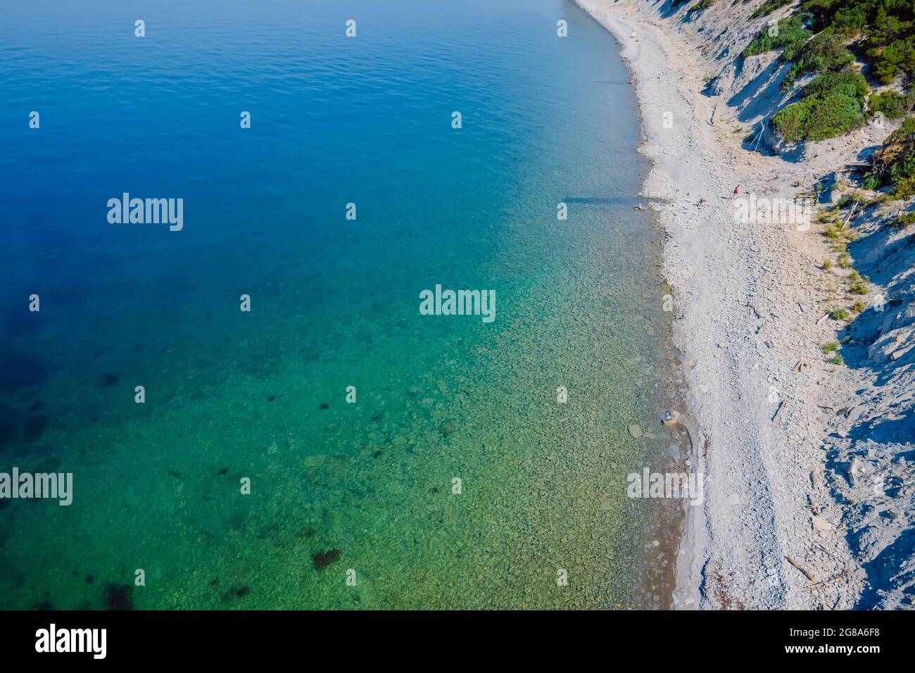 Quiet day on the beach hi-res stock photography and images - Alamy