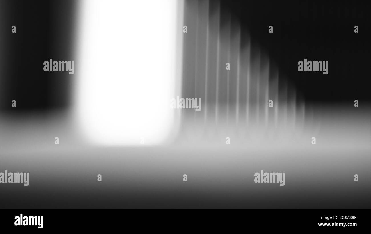 An illustration of a horizontal monochrome background of smooth, subtle ...