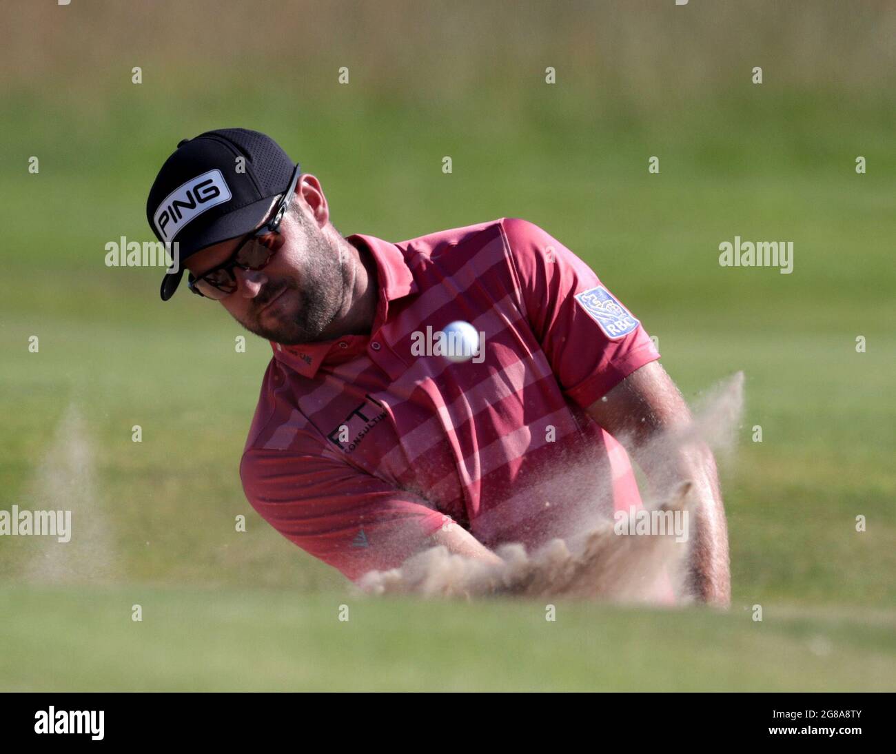Sandwich, Kent, UK. 18th July 2021; Royal St Georges Golf Club ...