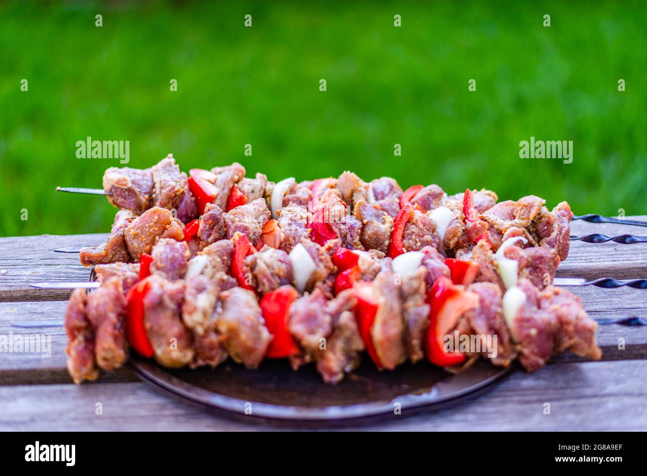 Brochettes barbecue hi-res stock photography and images - Alamy