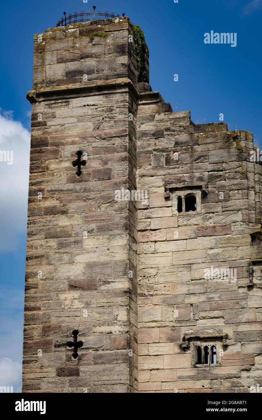 Tutbury Medieval Castle Ruins In ownership of Duchy of Lancaster ...
