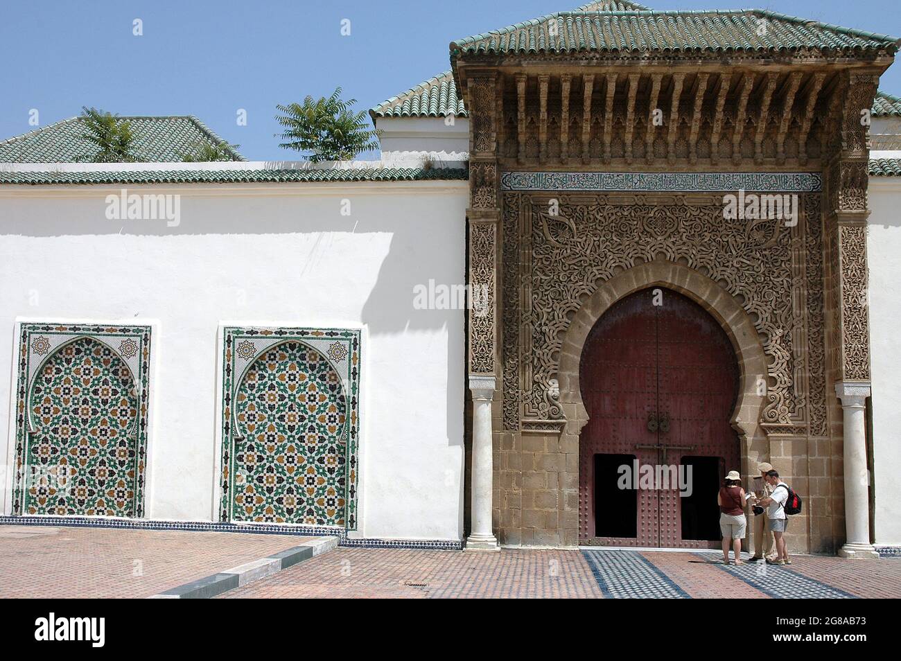 Architecture of the old town of Meknes in Morocco Stock Photo - Alamy
