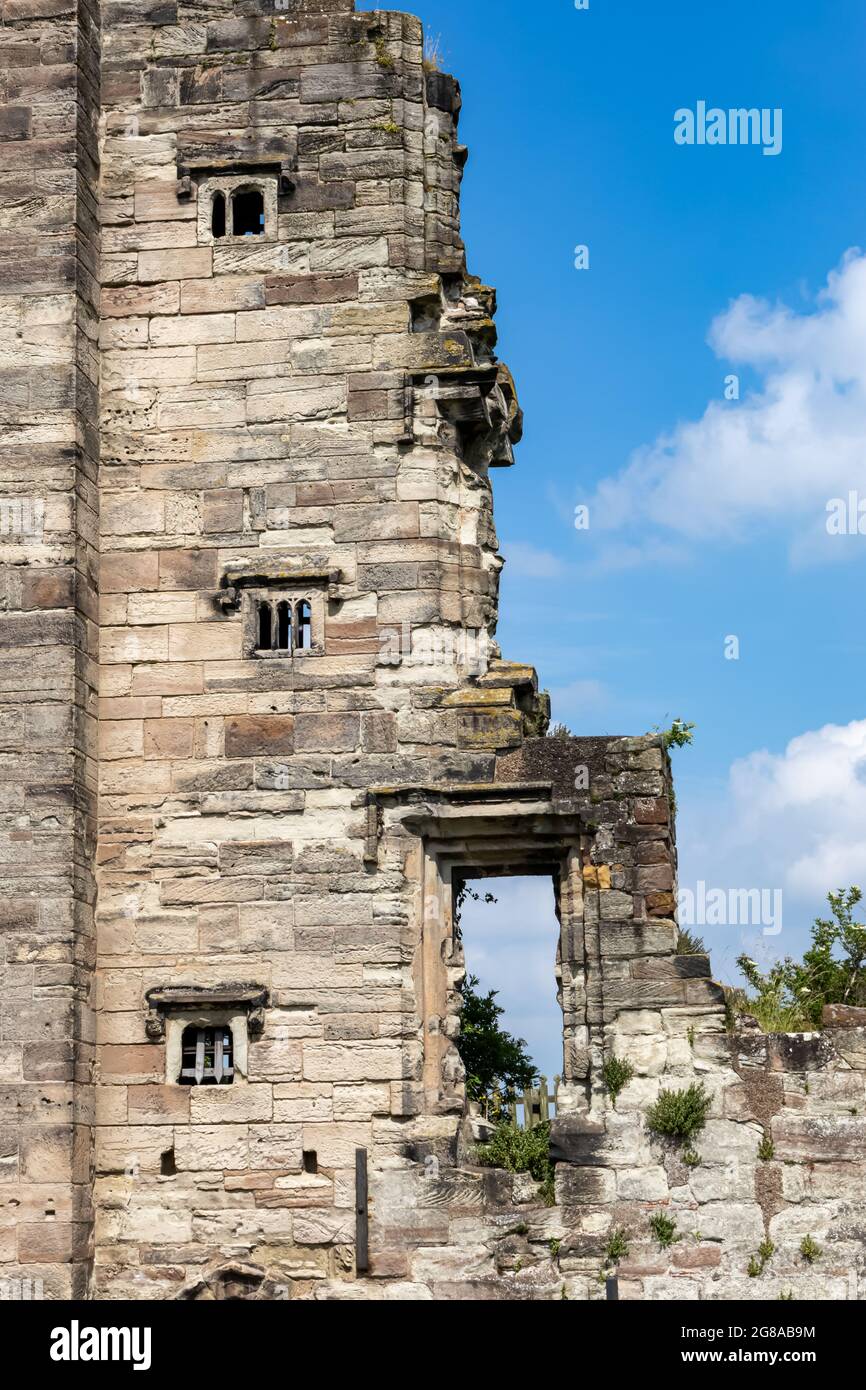 Tutbury Medieval Castle Ruins In ownership of Duchy of Lancaster ...