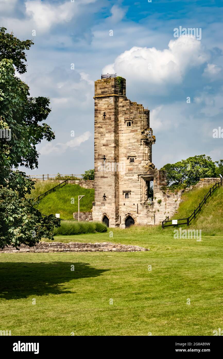 Tutbury Medieval Castle Ruins In ownership of Duchy of Lancaster ...