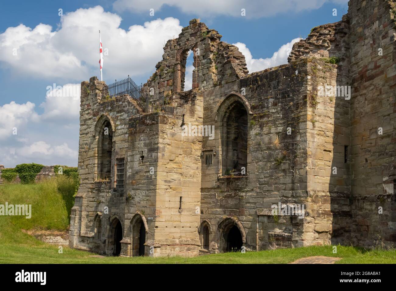 Tutbury Medieval Castle Ruins In ownership of Duchy of Lancaster ...