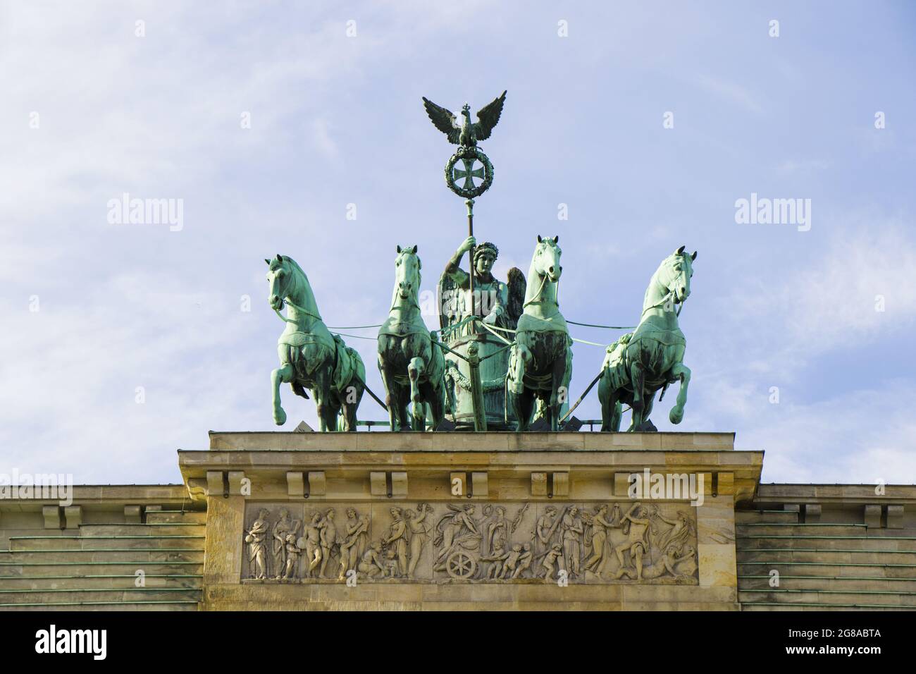The famous Brandenburg Gate in Berlin, Germany Stock Photo - Alamy