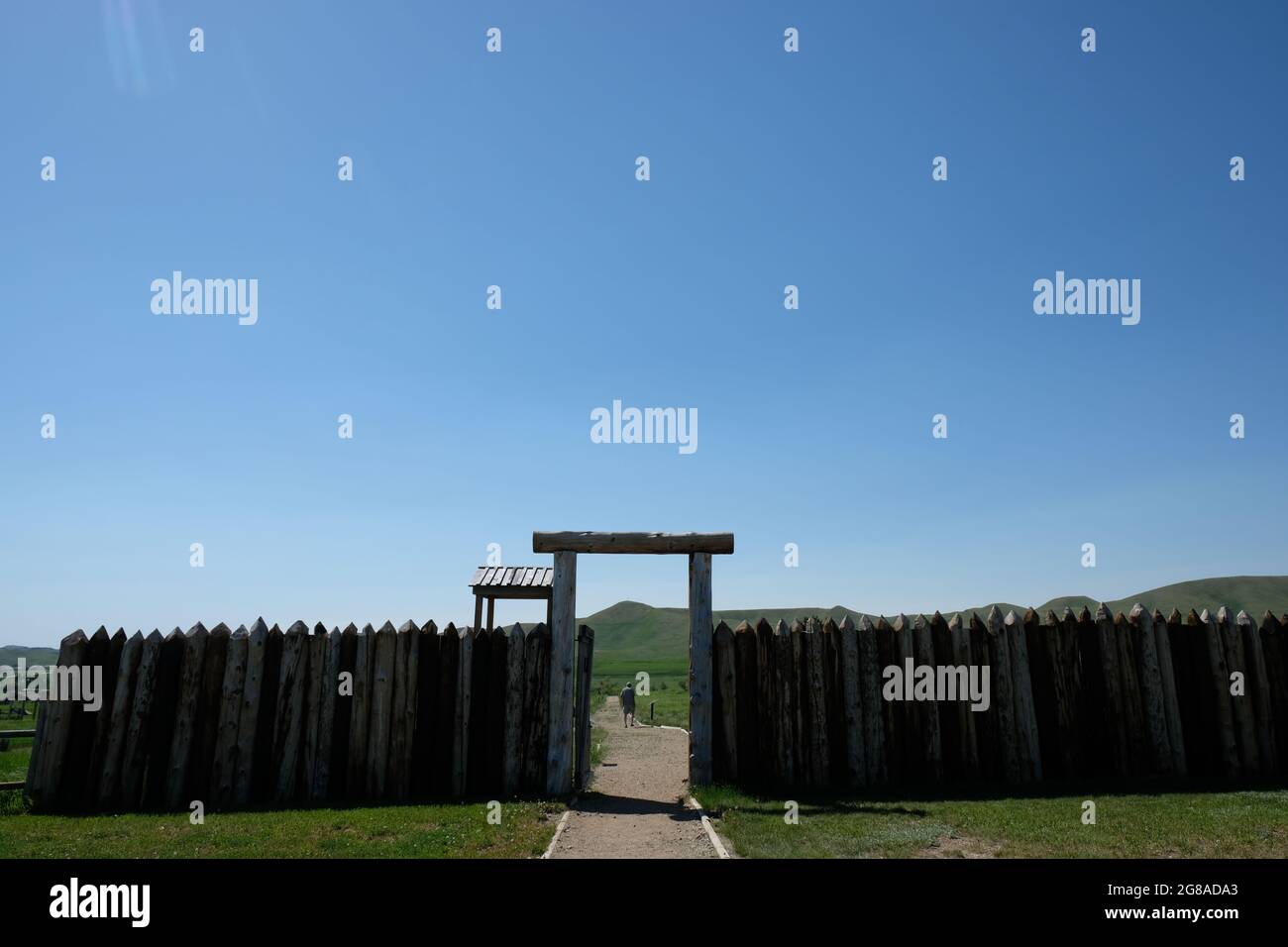 Stockade fort hi-res stock photography and images - Alamy