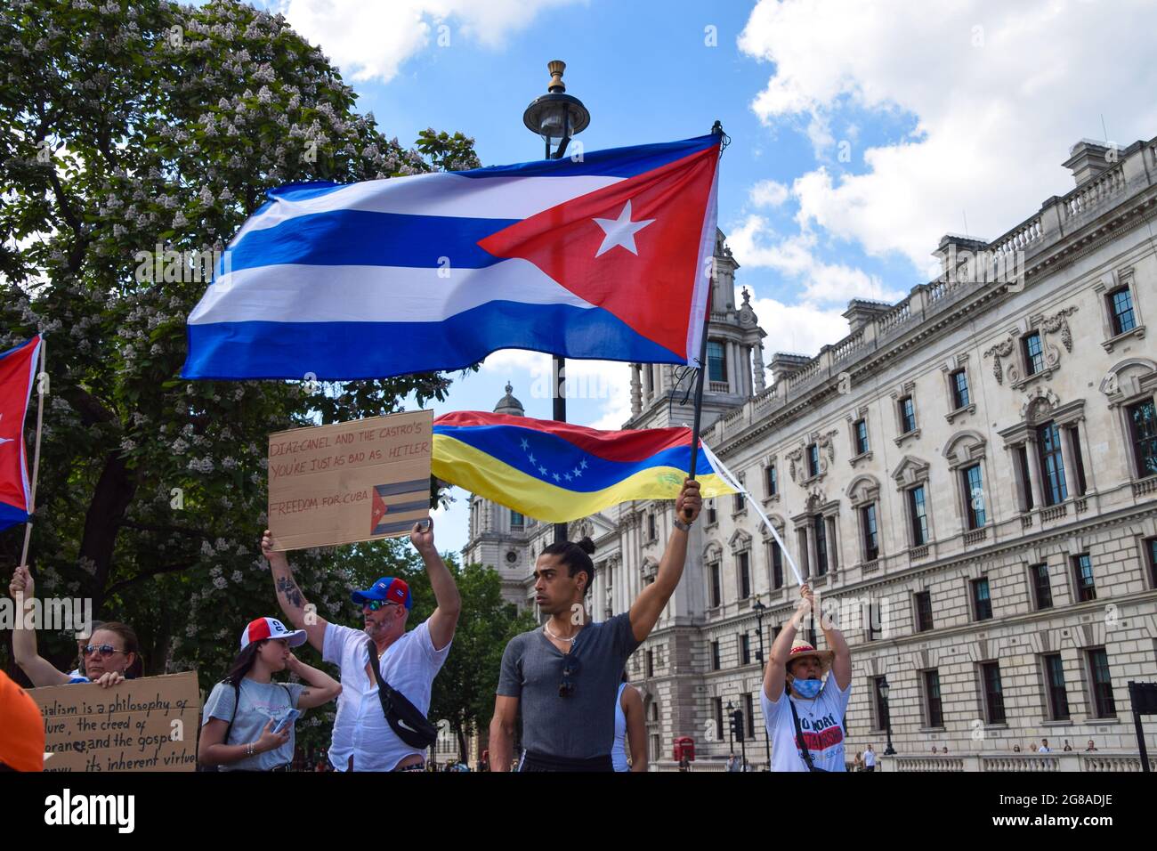 Anti oppression protest signs hi-res stock photography and images - Alamy