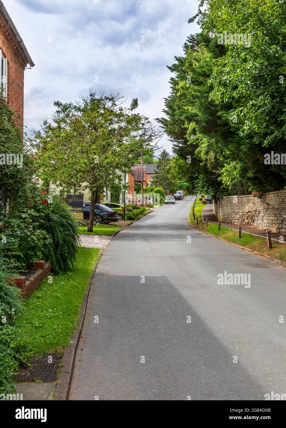 Street views in the Worcestershire village of Pebworth Stock Photo - Alamy