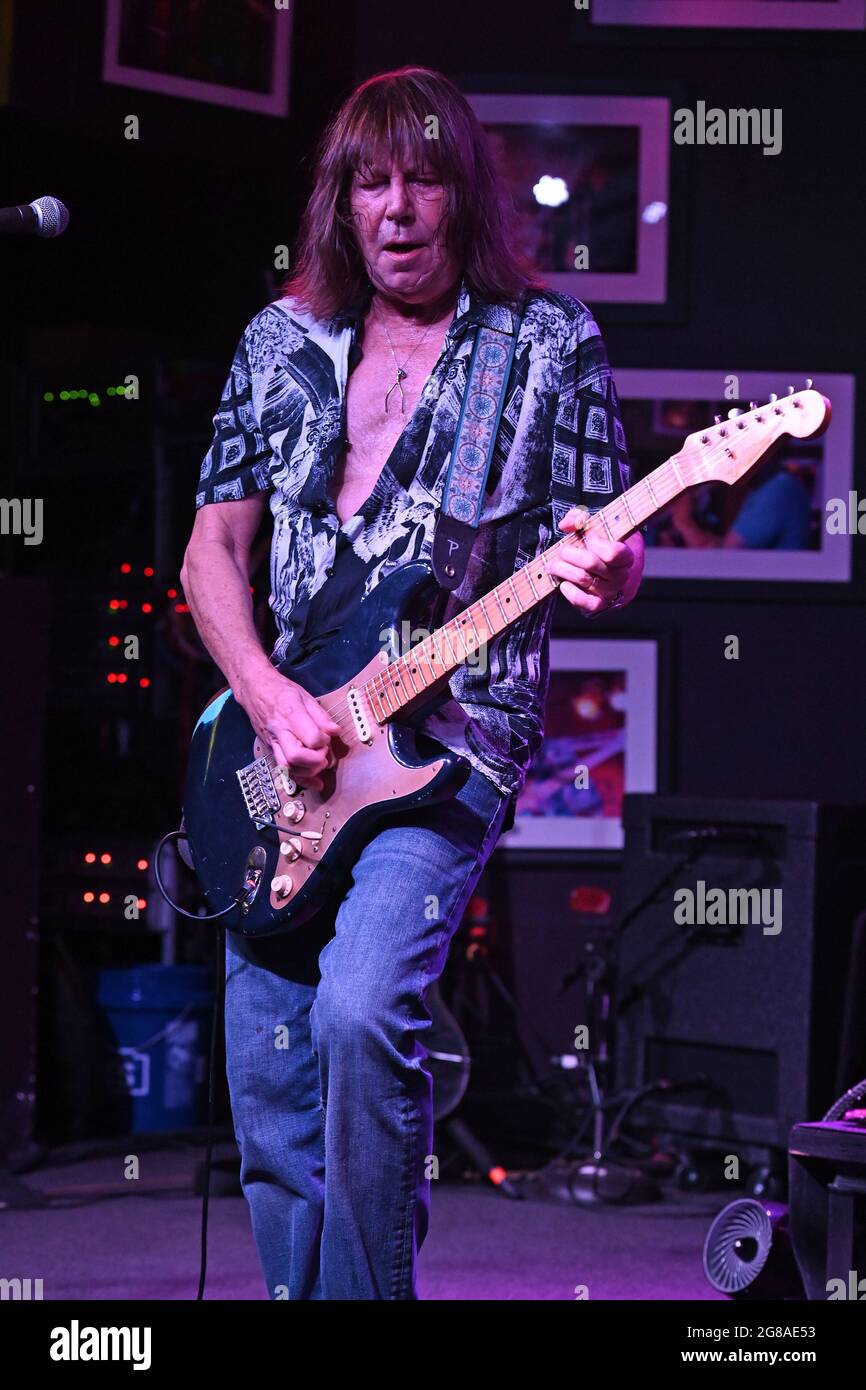 Boca Raton. 17th July, 2021. Pat Travers performs during the 10th ...