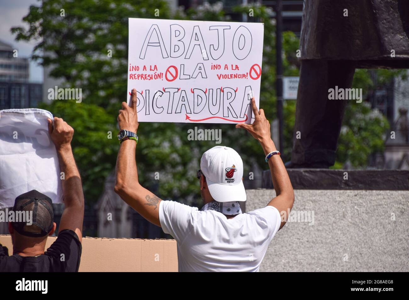 Anti oppression protest signs hi-res stock photography and images - Alamy