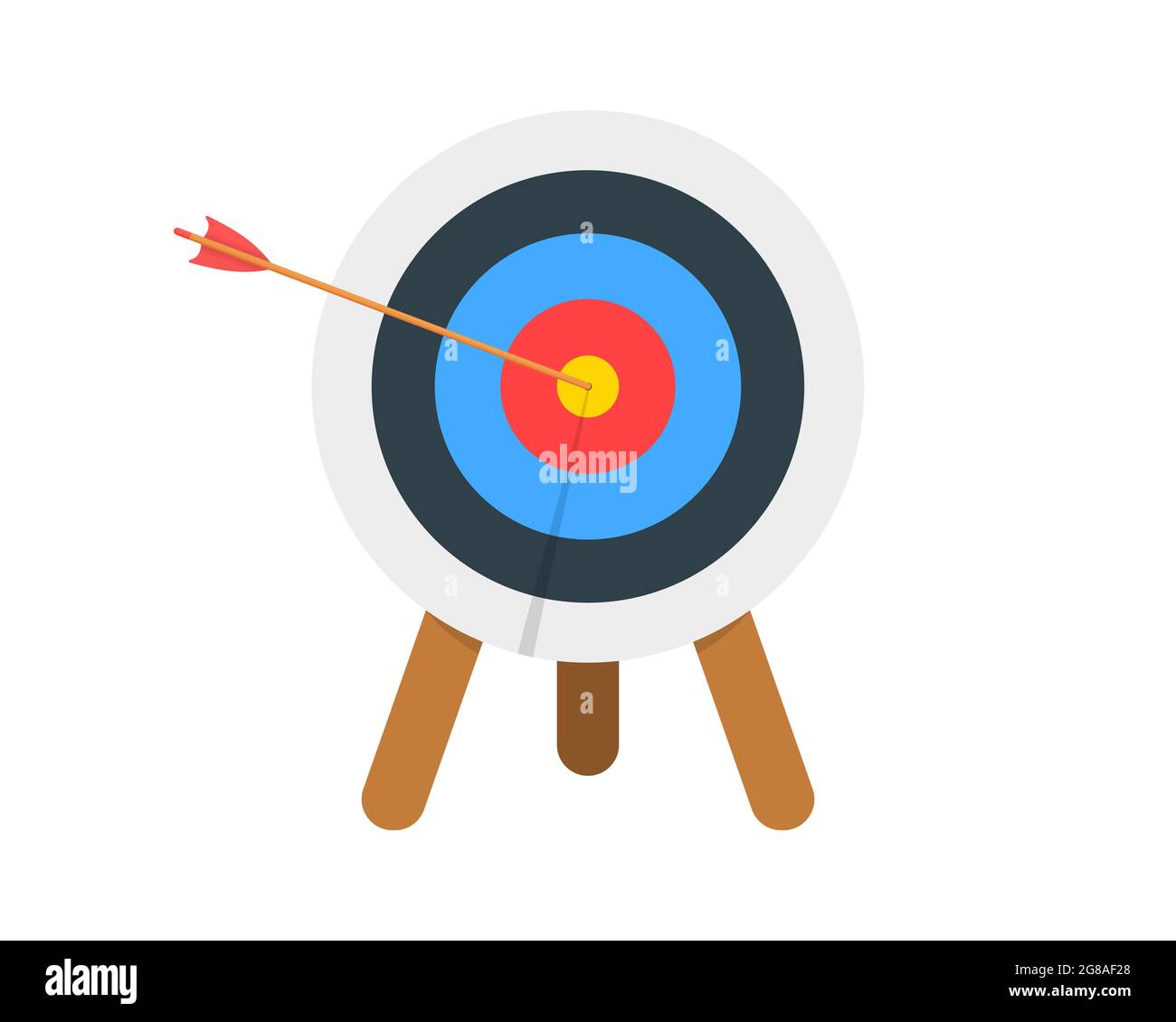 Bullseye Arrow Clipart