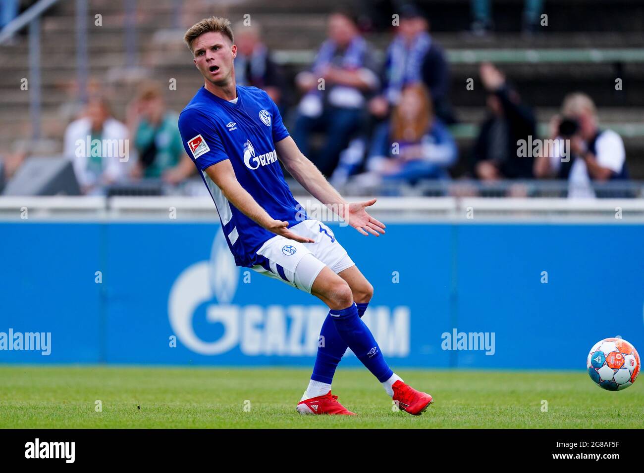 GELSENKIRCHEN, NETHERLANDS - JULY 16: Marius Bulter of FC Schalke'04 ...