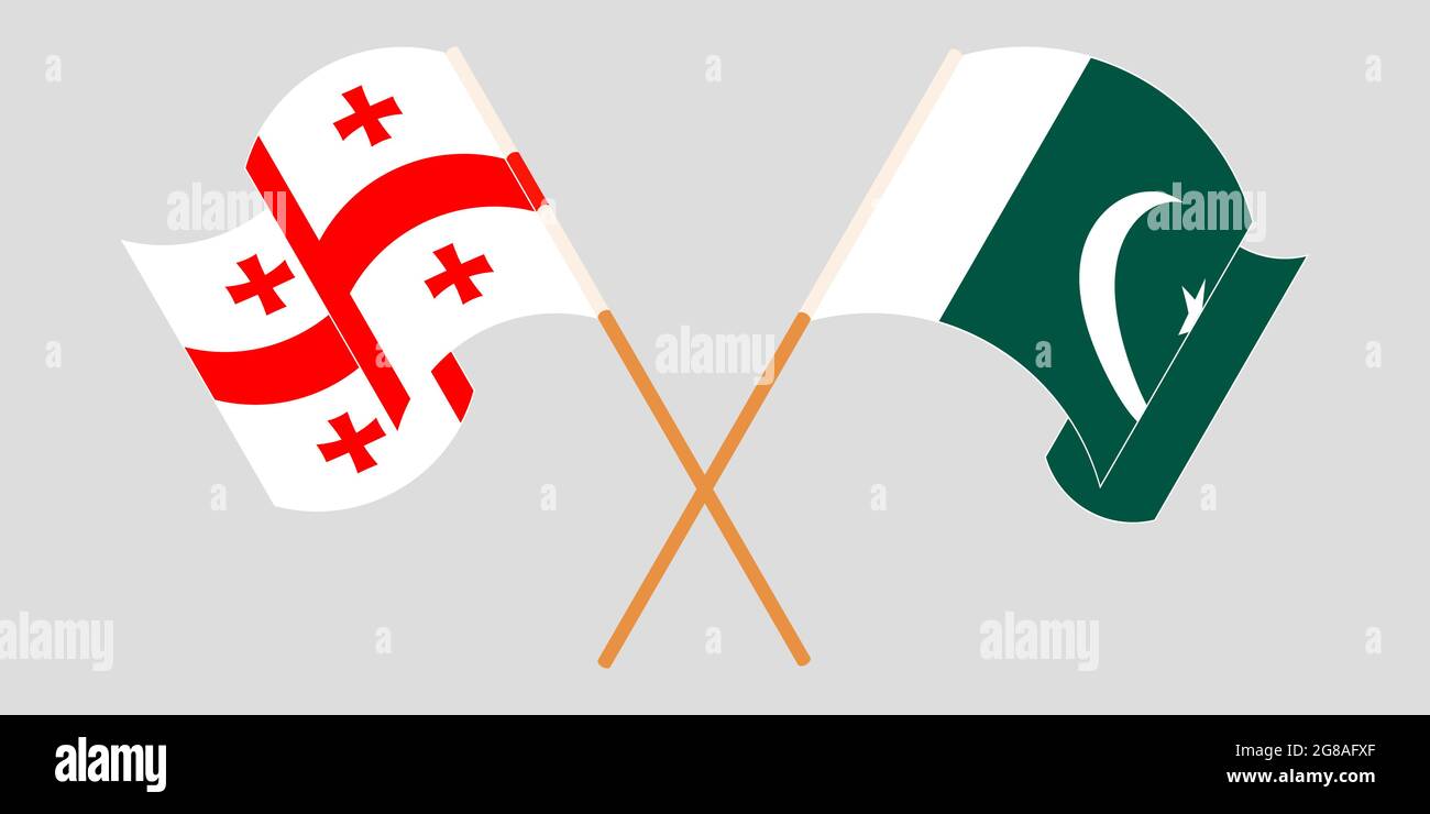 Georgia pakistan flag hi-res stock photography and images - Alamy