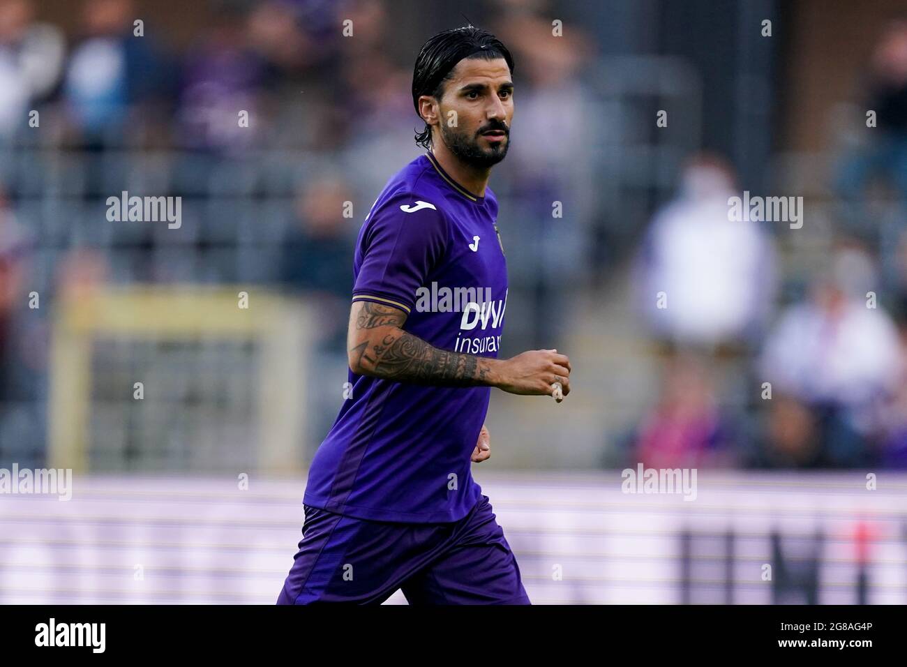 BRUSSEL, NETHERLANDS - JULY 16: Lior Refaelov of Anderlecht during the ...