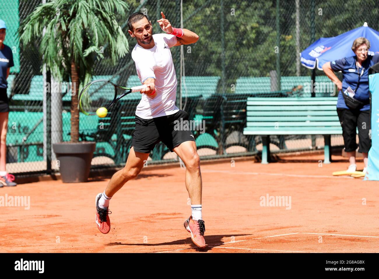 AMERSFOORT, NETHERLANDS - JULY 17: Guido Andreozzi (ARG) during the Van ...