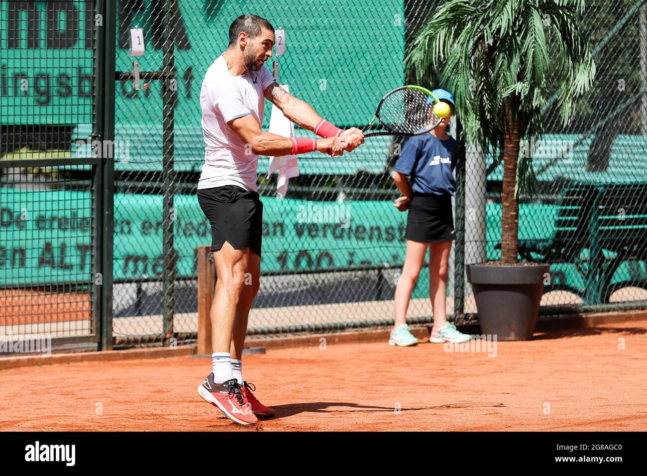AMERSFOORT, NETHERLANDS - JULY 17: Guido Andreozzi (ARG) during the Van ...